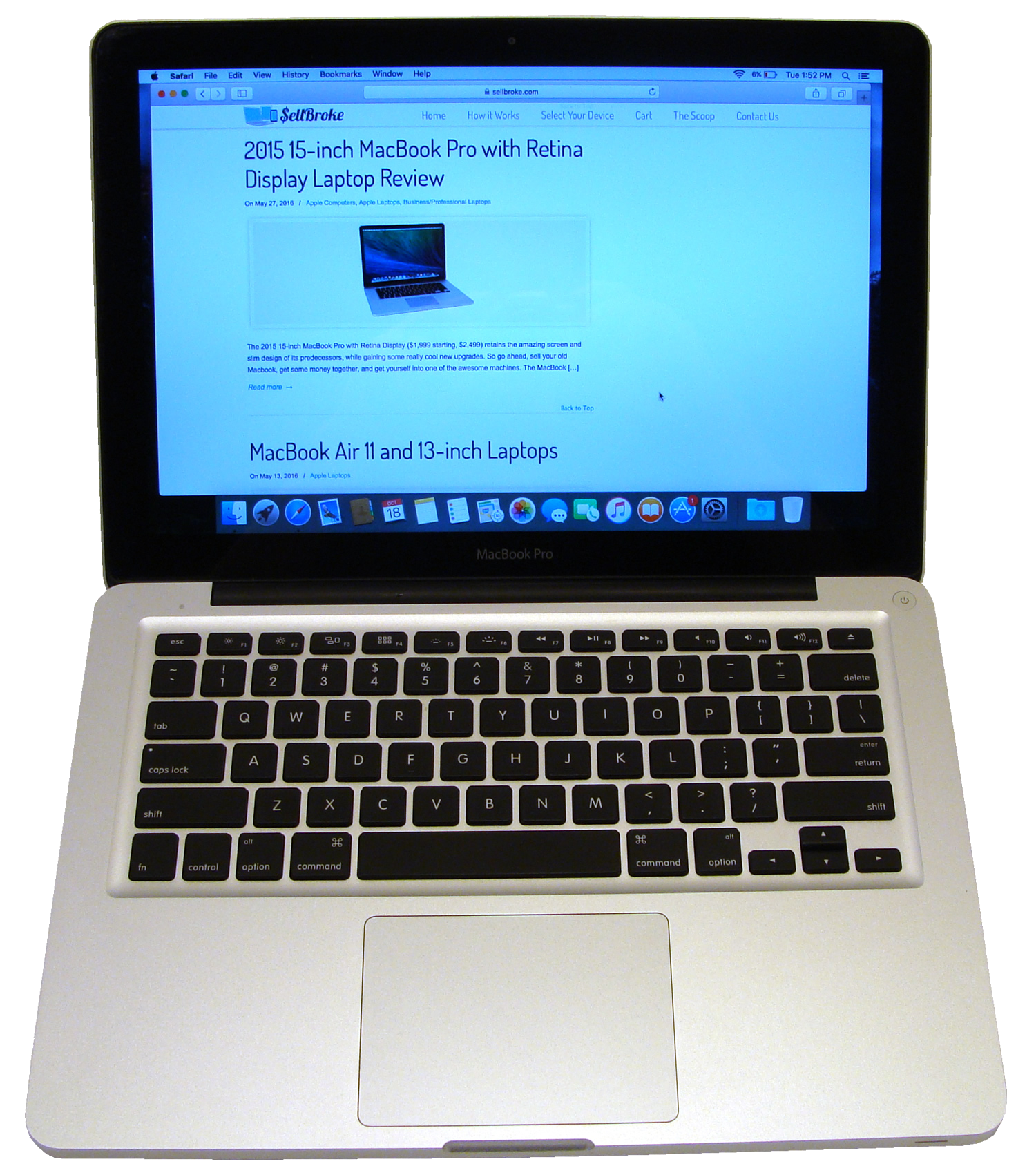 The Classic MacBook Pro 13 inch A1278 SellBroke